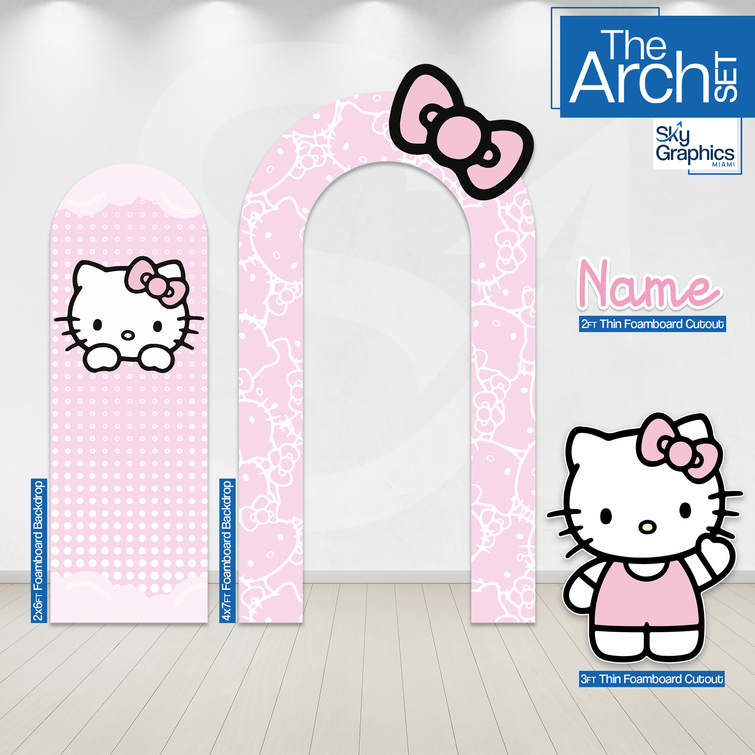 The Arch Set | Hello Kitty | Sky Graphics Miami